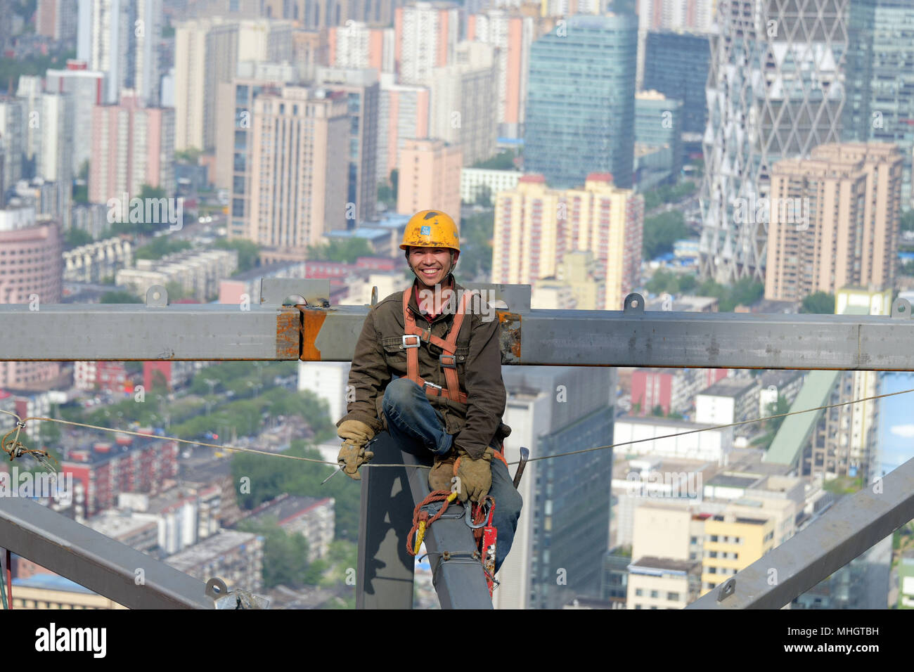 Skyscraper Construction Workers