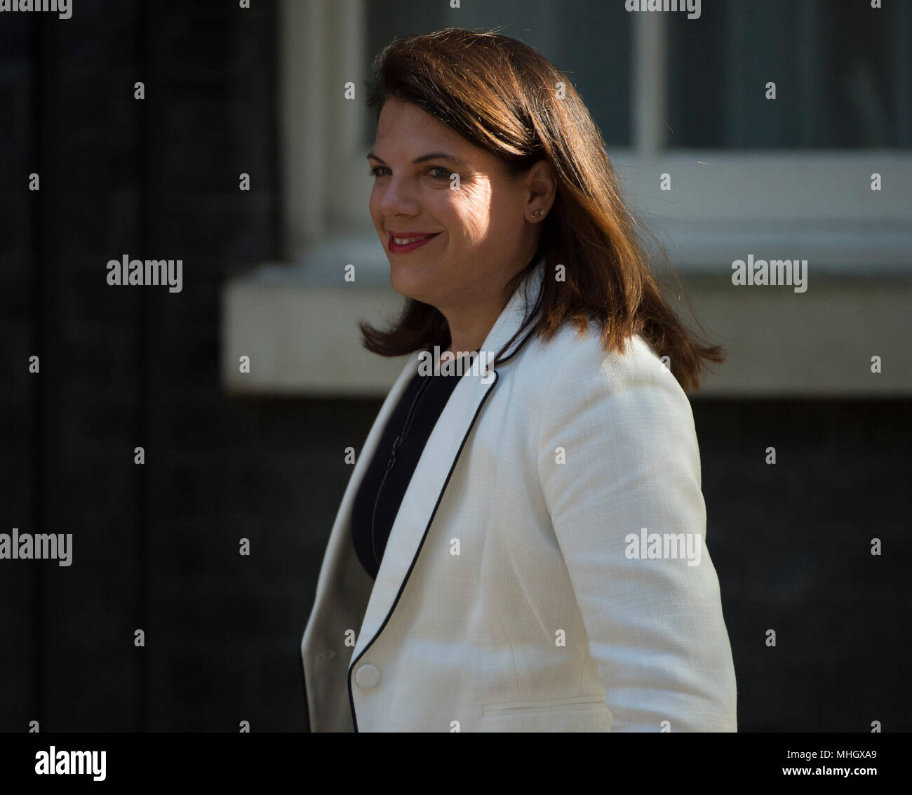 Downing Street, London, UK. 1 May 2018. Caroline Nokes, Minister of ...