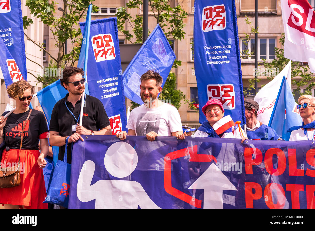 Political parties flags banners hi-res stock photography and images - Alamy