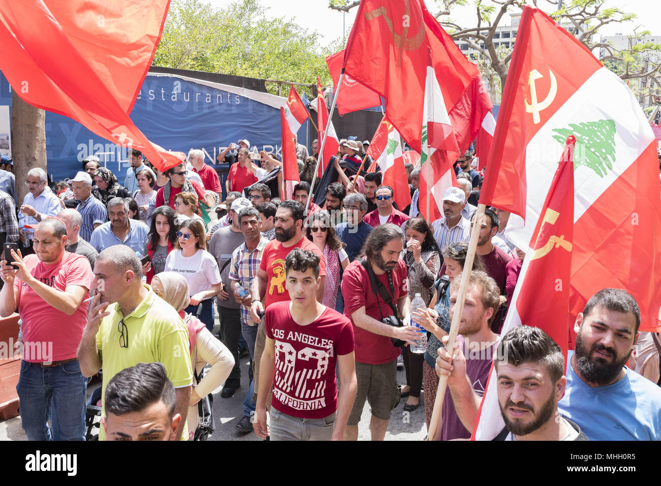 Lebanese communist party hi-res stock photography and images - Alamy