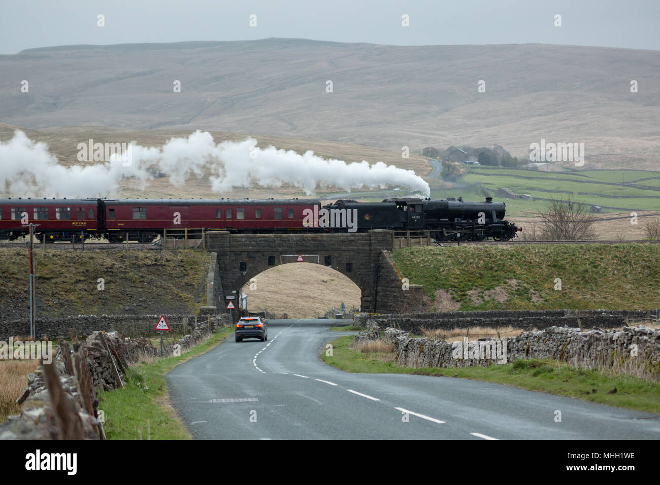 Stanier 8f steam locomotive hi-res stock photography and images - Alamy
