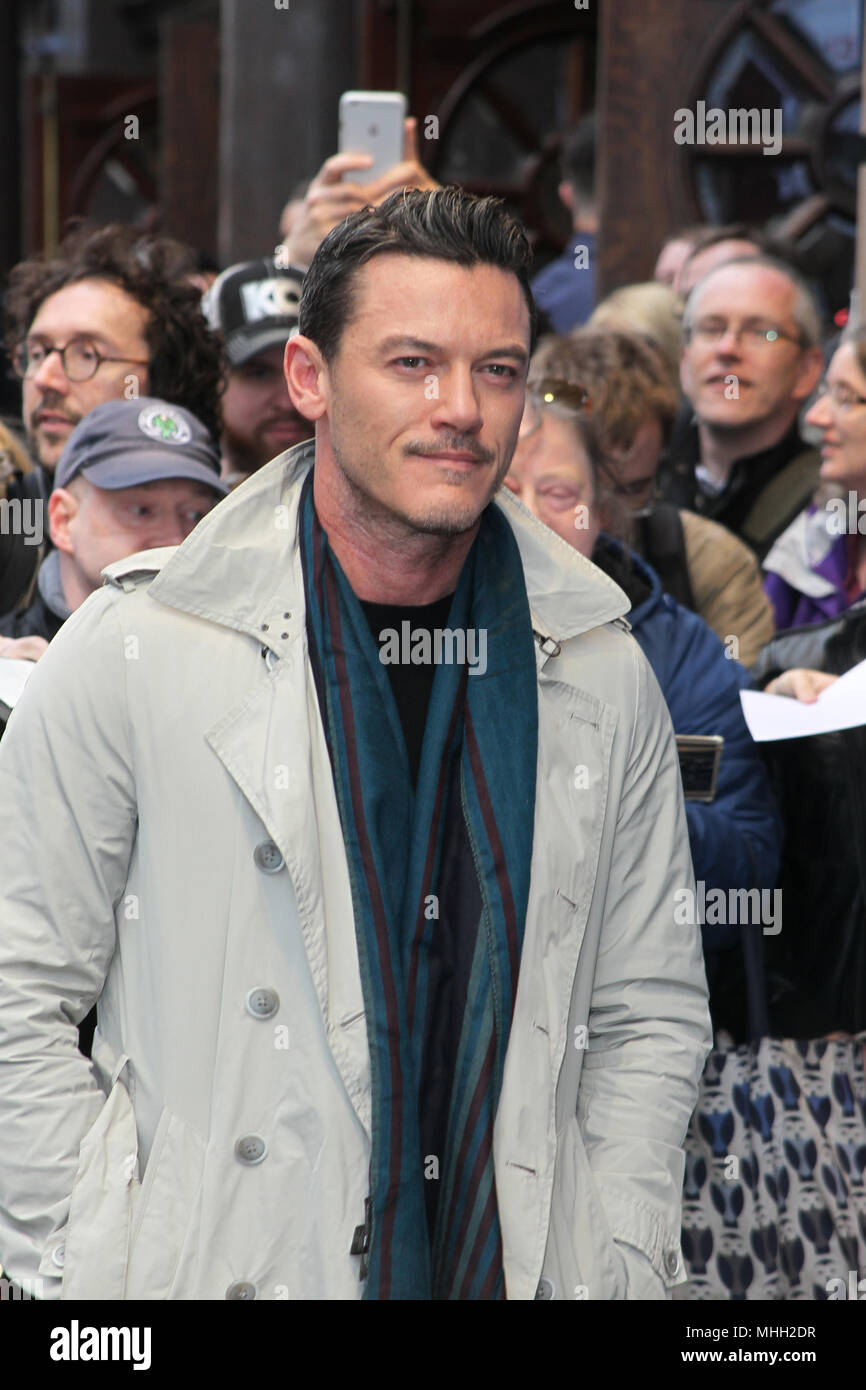 London, UK, 1st May, 2018. Luke Evans attends Chess musical opening ...