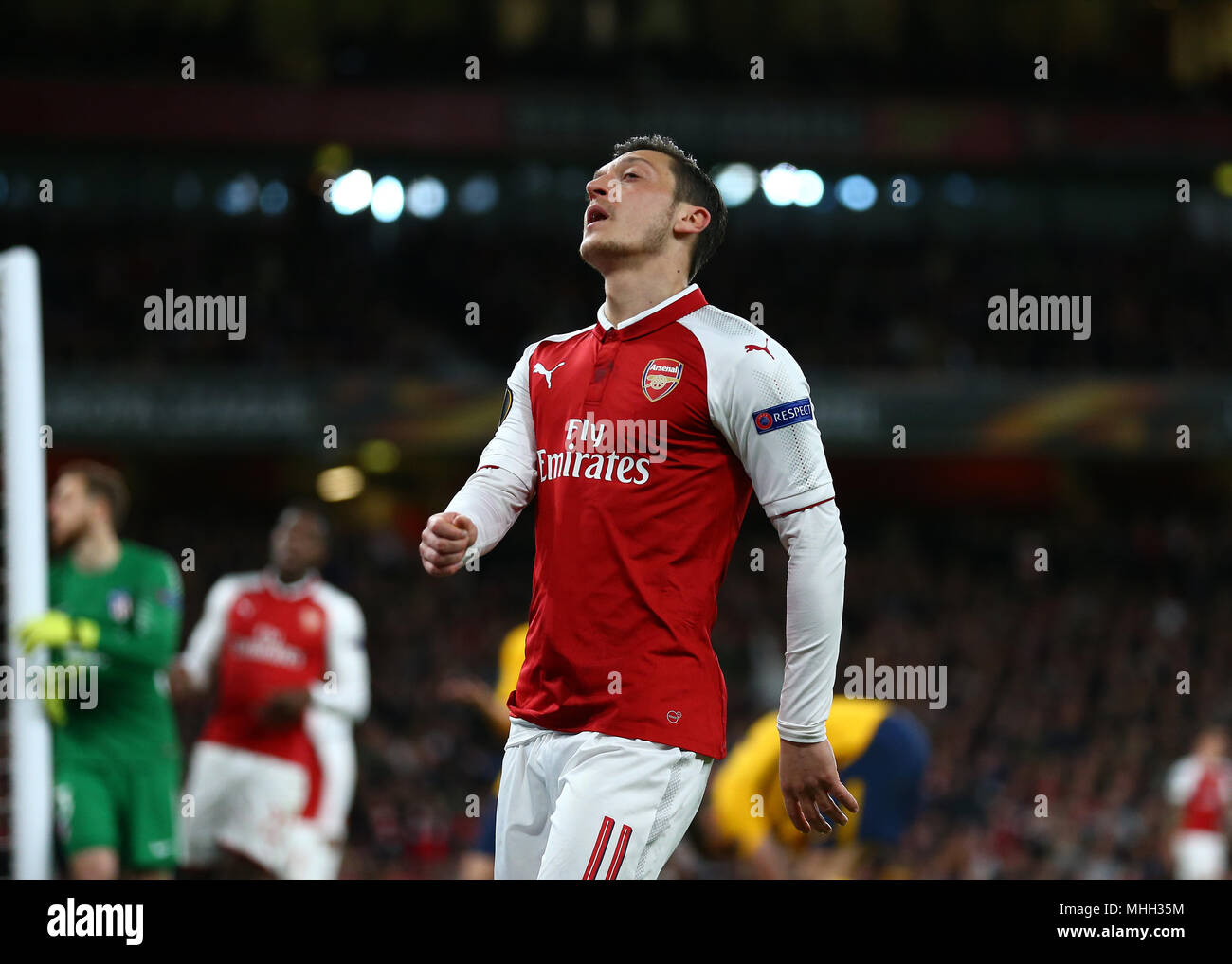 Emirates Stadium, London, UK. 26th Apr, 2018. UEFA Europa League ...