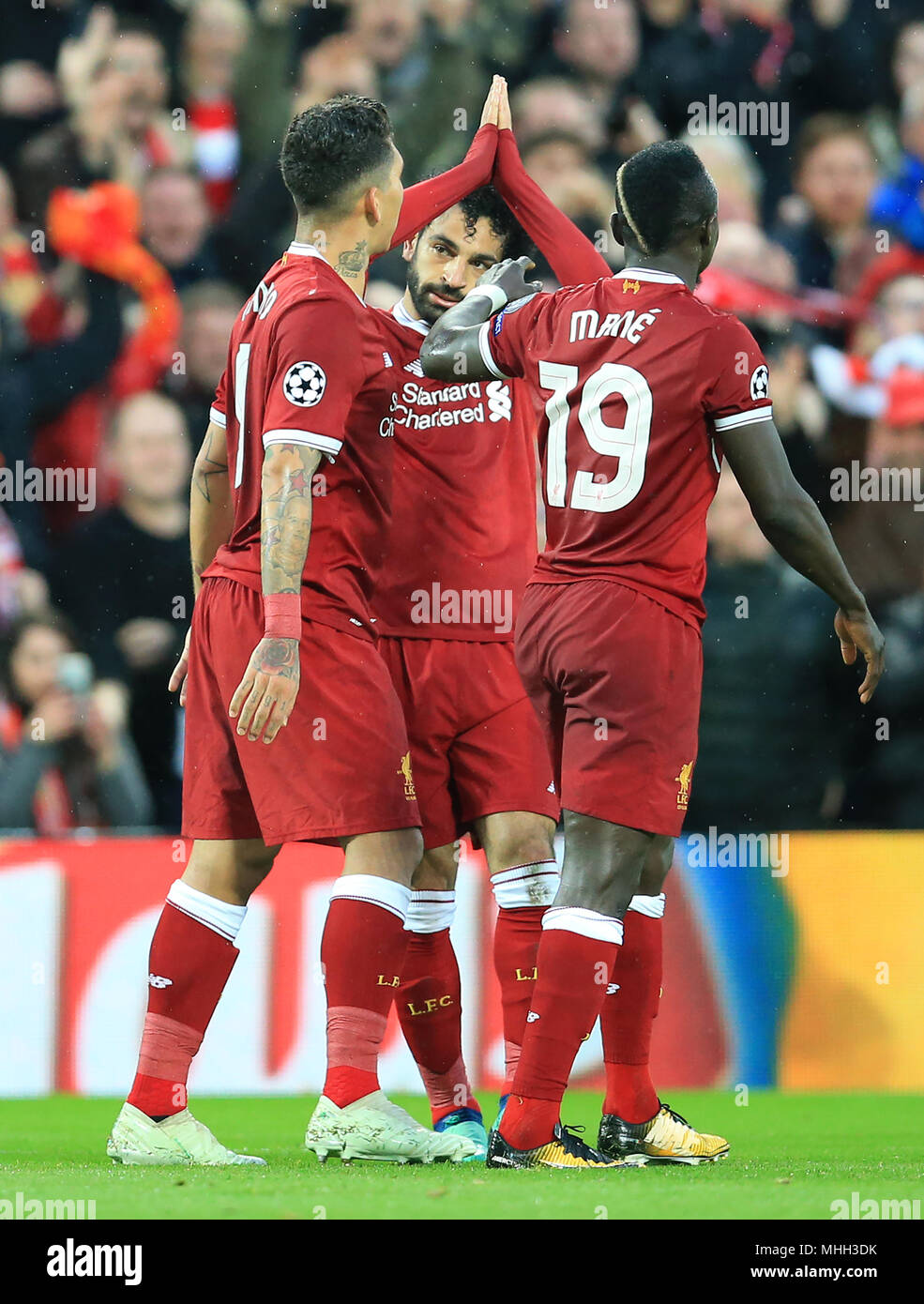 2018 champions league final salah hi-res stock photography and images ...