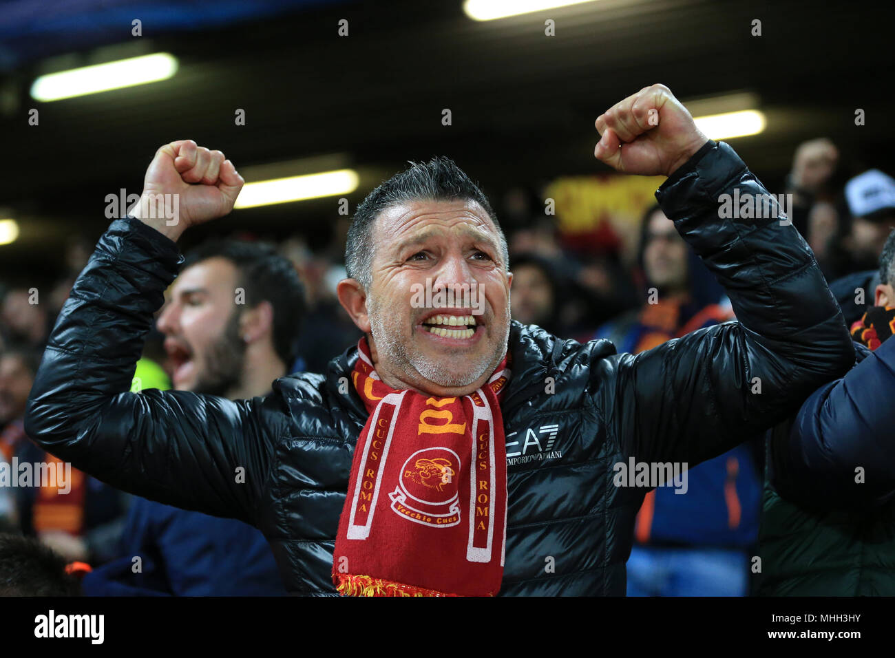 Roma football fan hi-res stock photography and images - Alamy