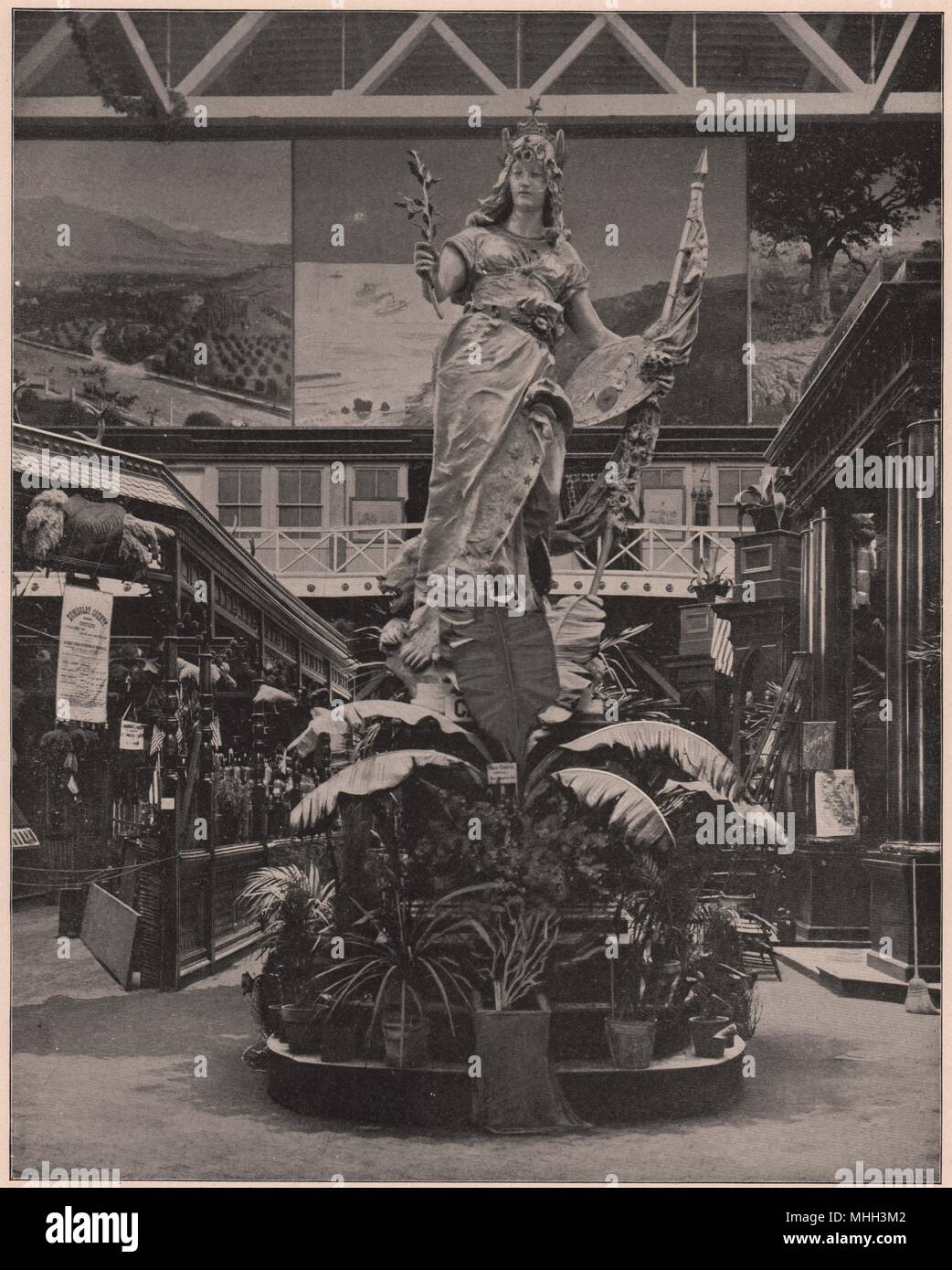 Emblematic Statue of California Stock Photo - Alamy