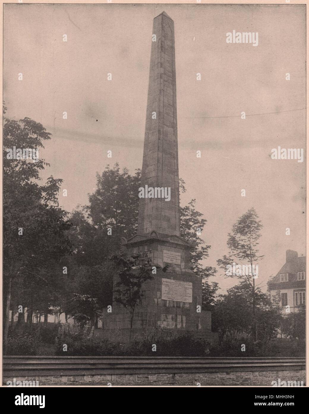 Monument wolfe montcalm hi-res stock photography and images - Alamy