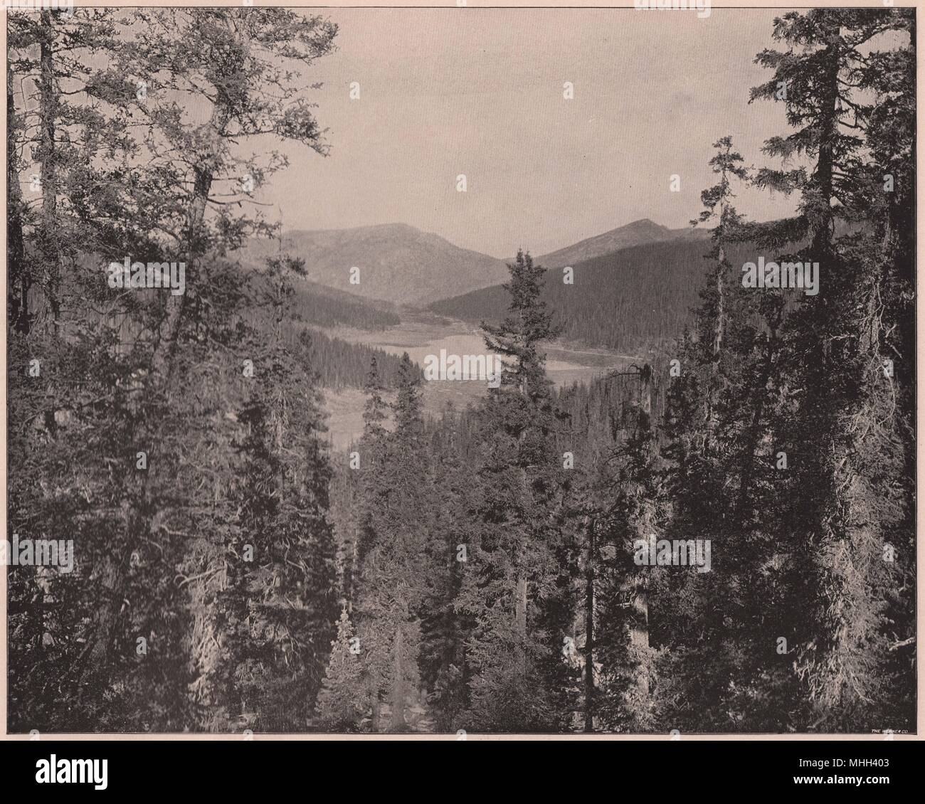 Lake Ivanhoe, Colorado Stock Photo - Alamy