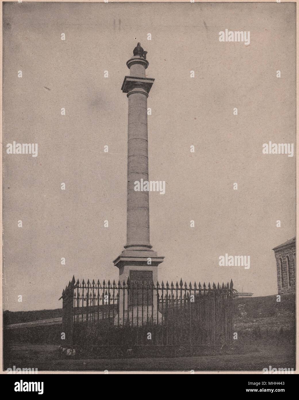 Wolfe monument hi-res stock photography and images - Alamy