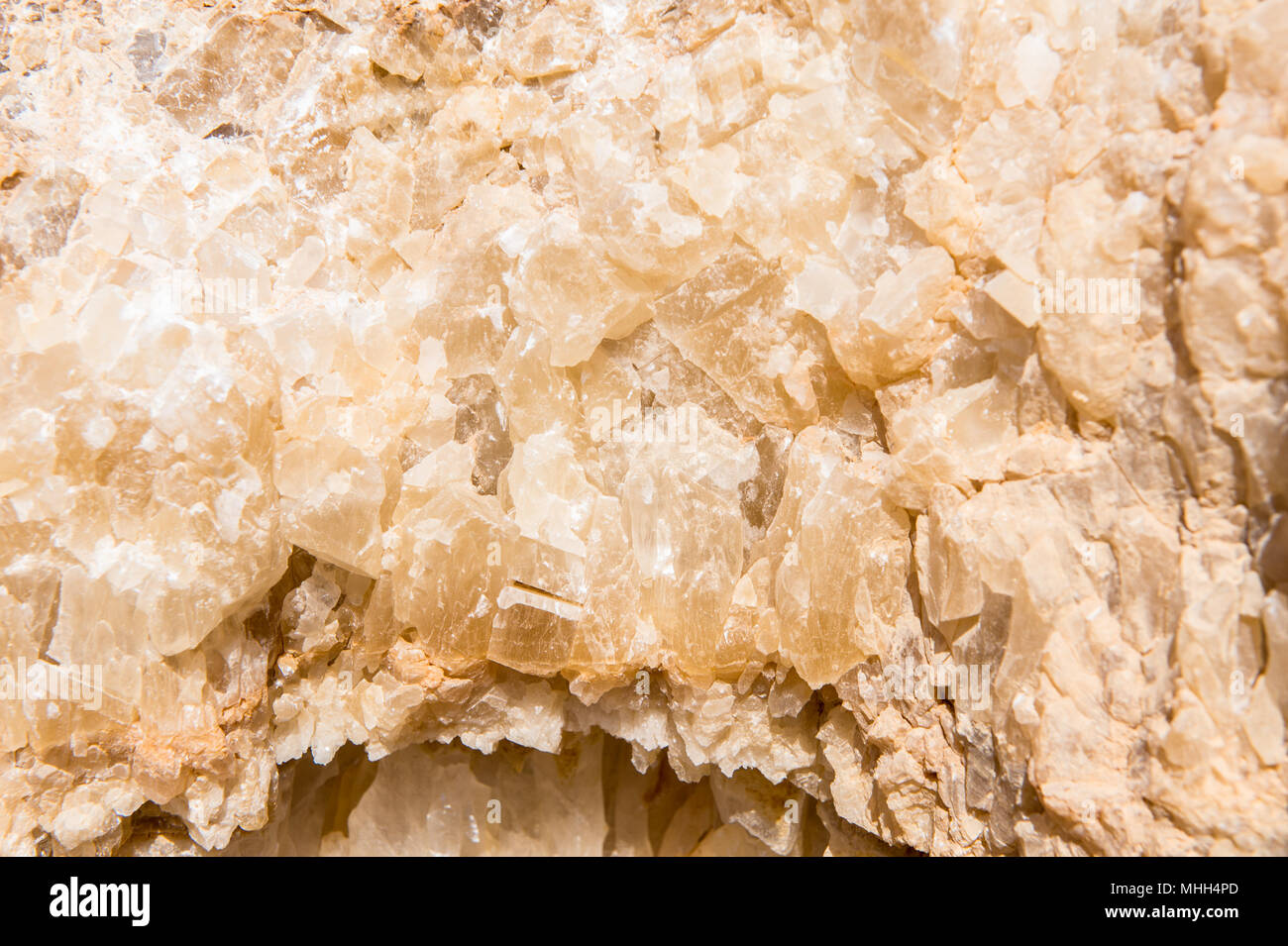 Quartz structure of the Crystal Mountain between the Bahariya and ...