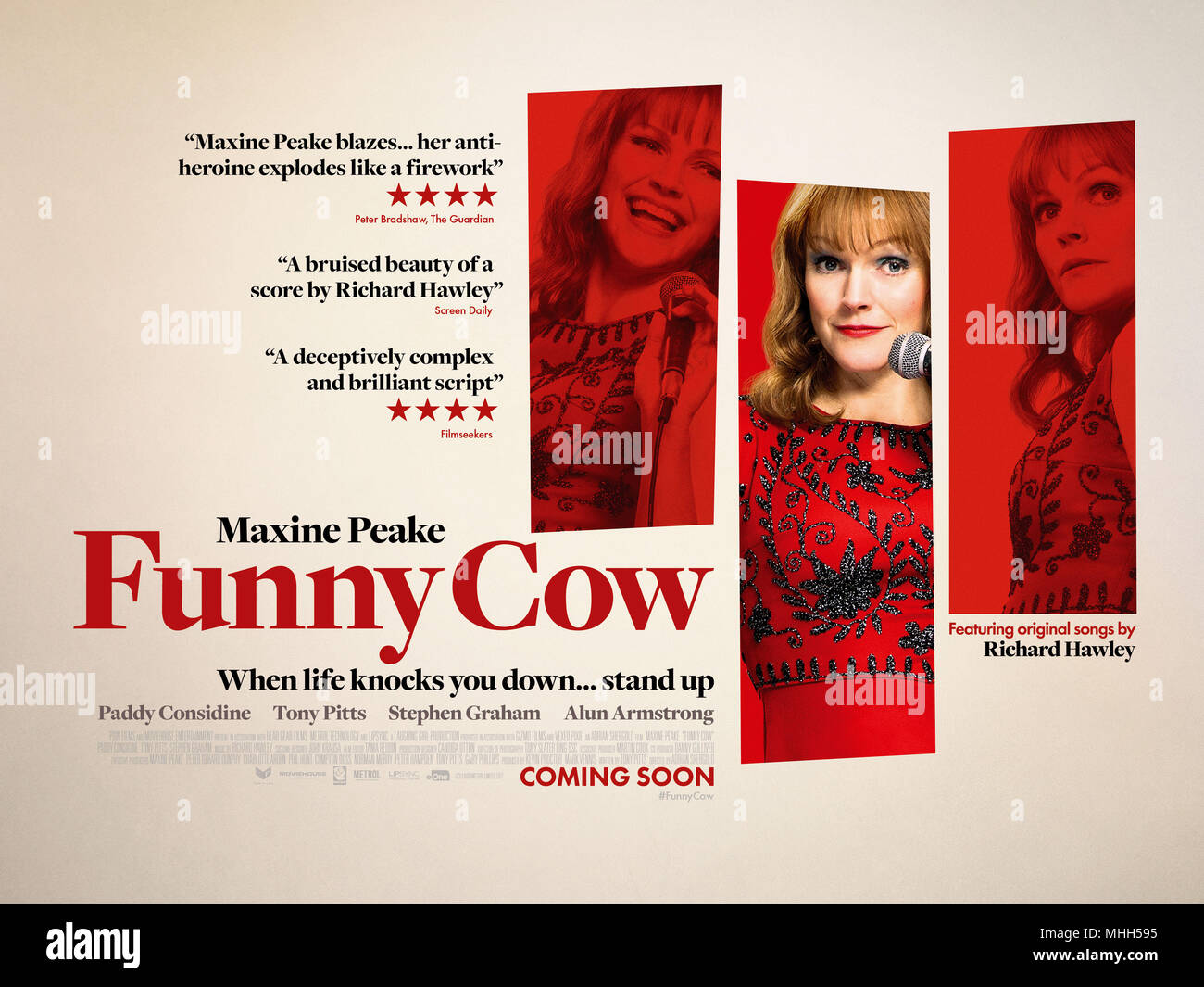 Funny Cow British Poster Maxine Peake 2017 Entertainment One
