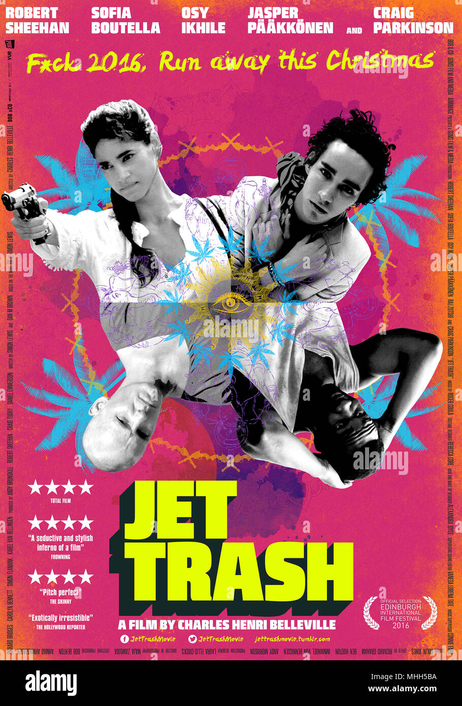 Jet Trash British Poster Clockwise From Top Left Sofia Boutella Robert Sheehan Osy Ikhile