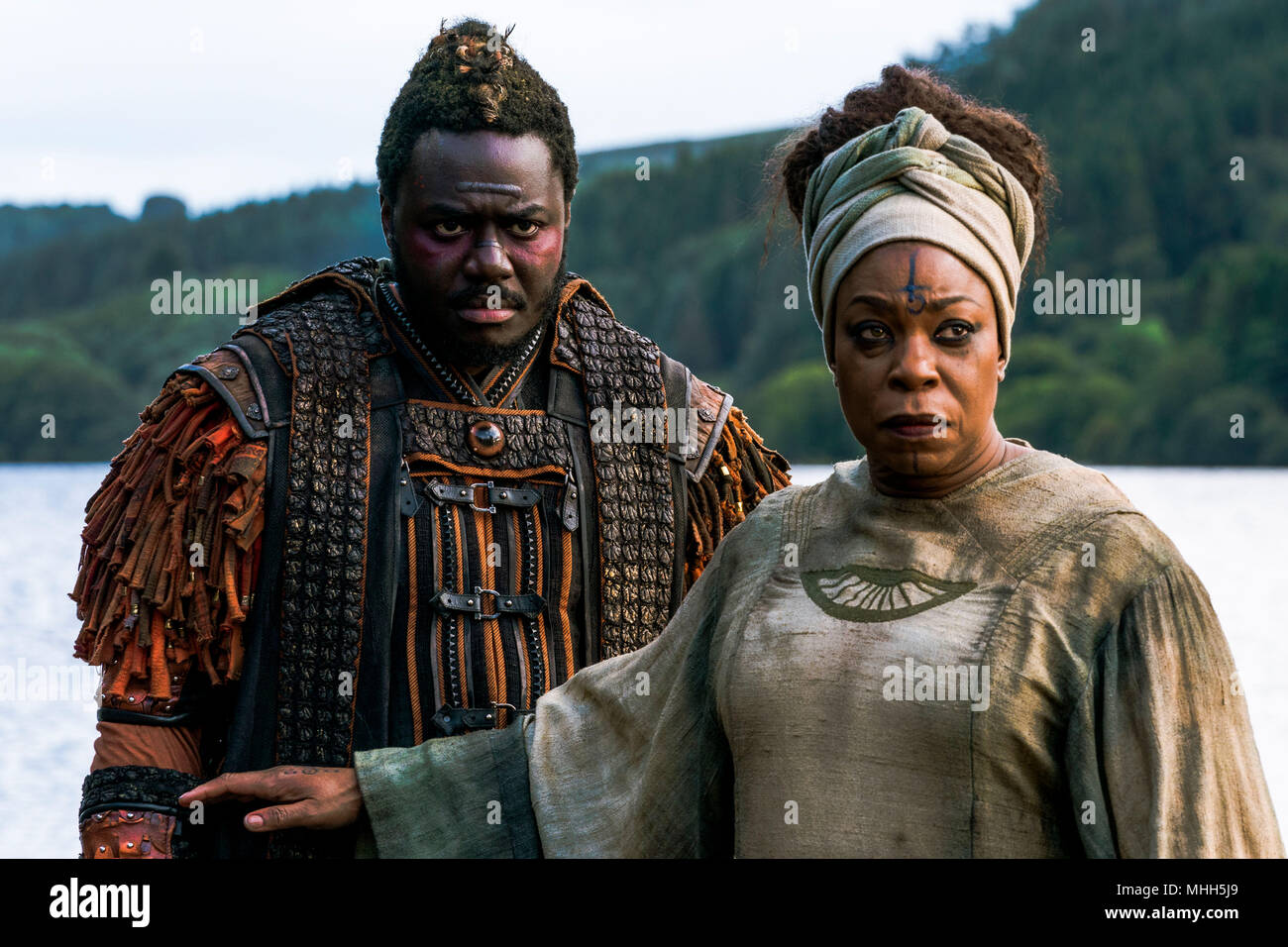 INTO THE BADLANDS, from left: Babou Ceesay, Lorraine Toussaint, 'Moon ...