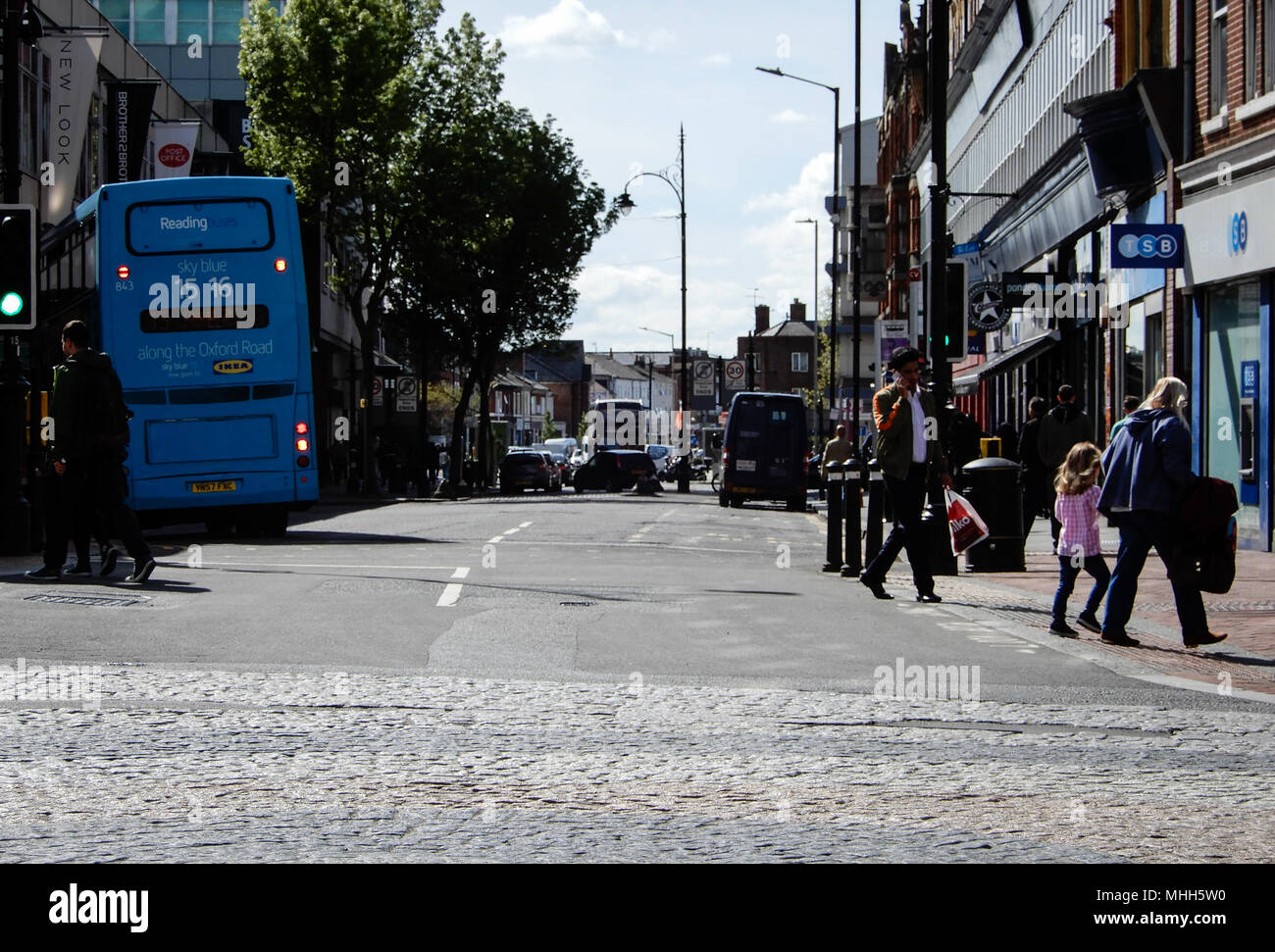 Reading Berkshire Traffic Jam High Resolution Stock Photography and ...