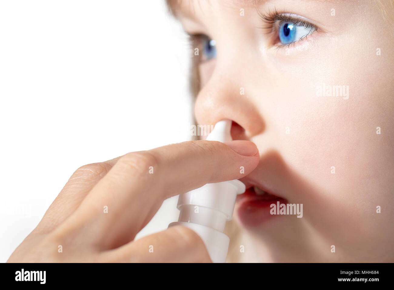 Nose spray hi-res stock photography and images - Alamy