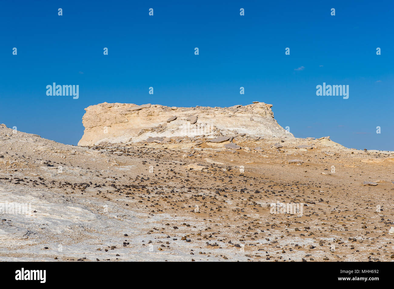 Landscape of the Rock formations at the Western White Desert National ...