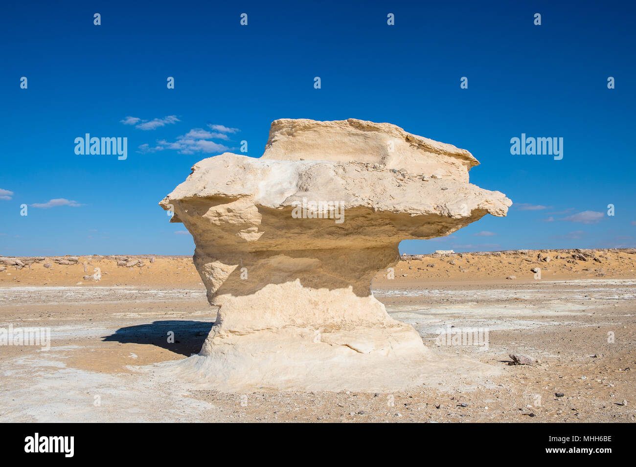 Landscape of the Rock formations at the Western White Desert National ...