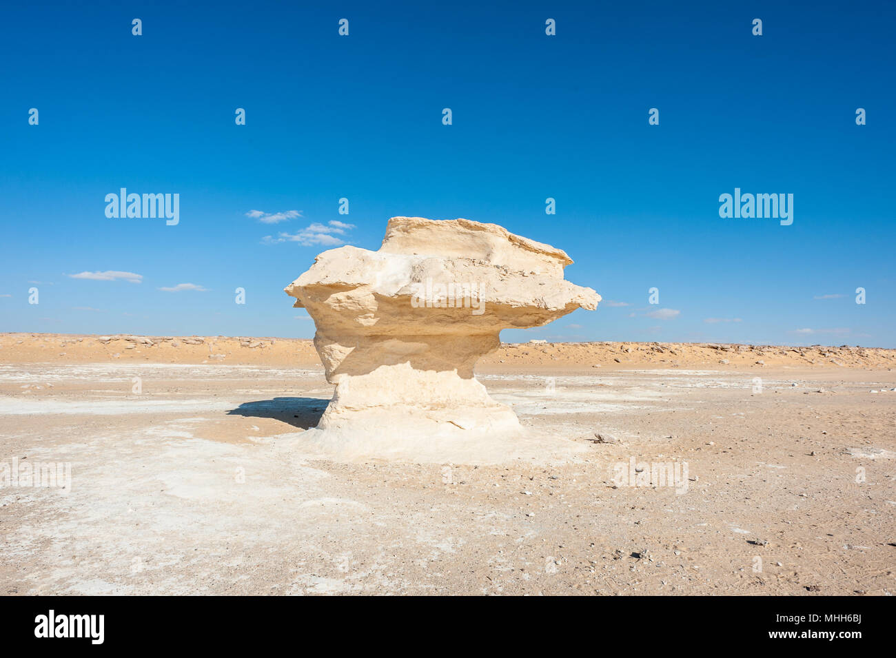 Landscape of the Rock formations at the Western White Desert National ...