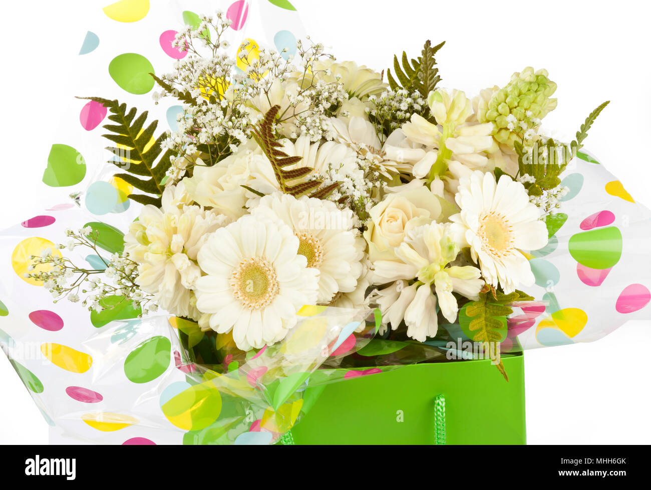 Cream green flowers hi-res stock photography and images - Alamy