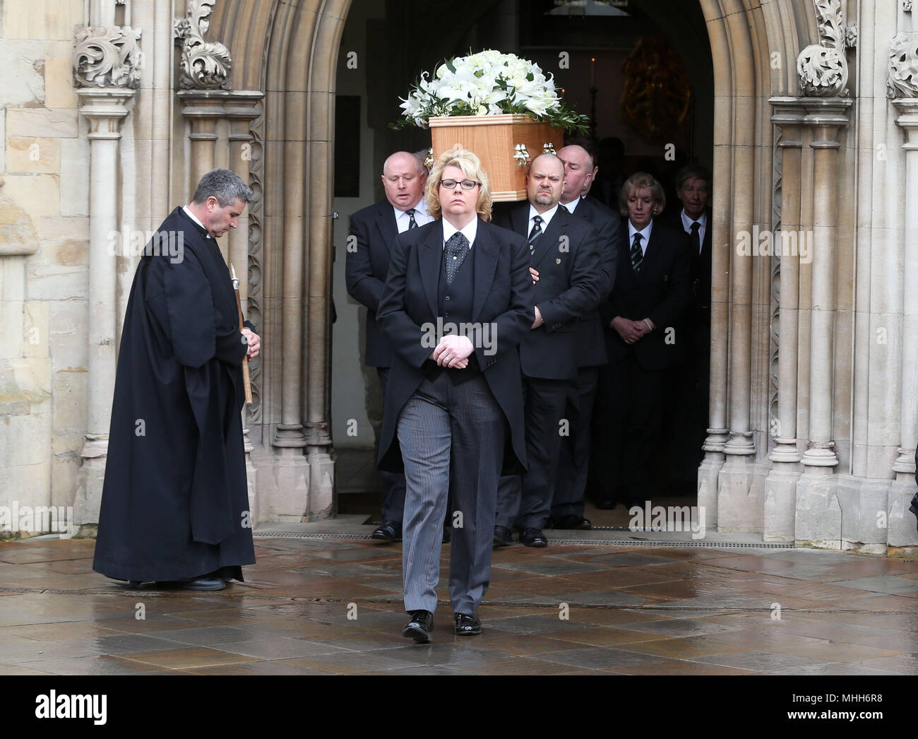 Attends Professor Stephen Hawking funeral at Church of St Mary the ...