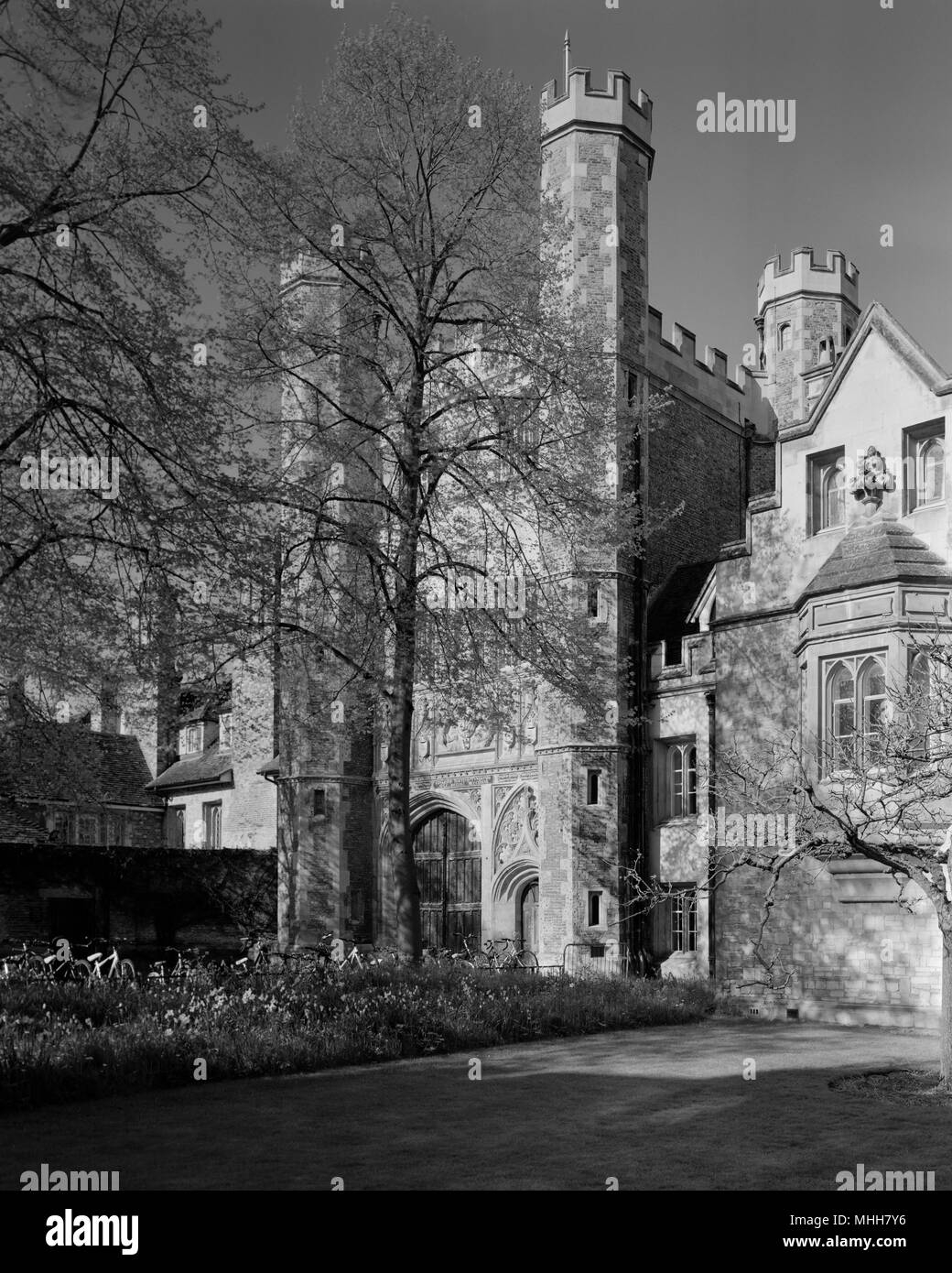 Gatehouse of Trinity College Cambridge Stock Photo - Alamy