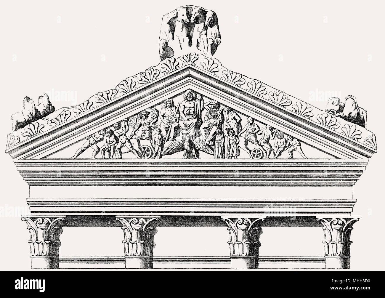 Temple of jupiter rome hi-res stock photography and images - Alamy