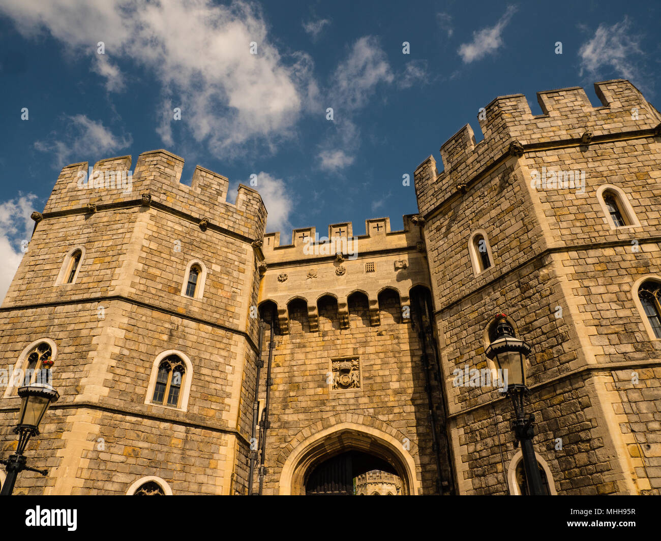 Henry viii gateway winsor castle hi-res stock photography and images ...