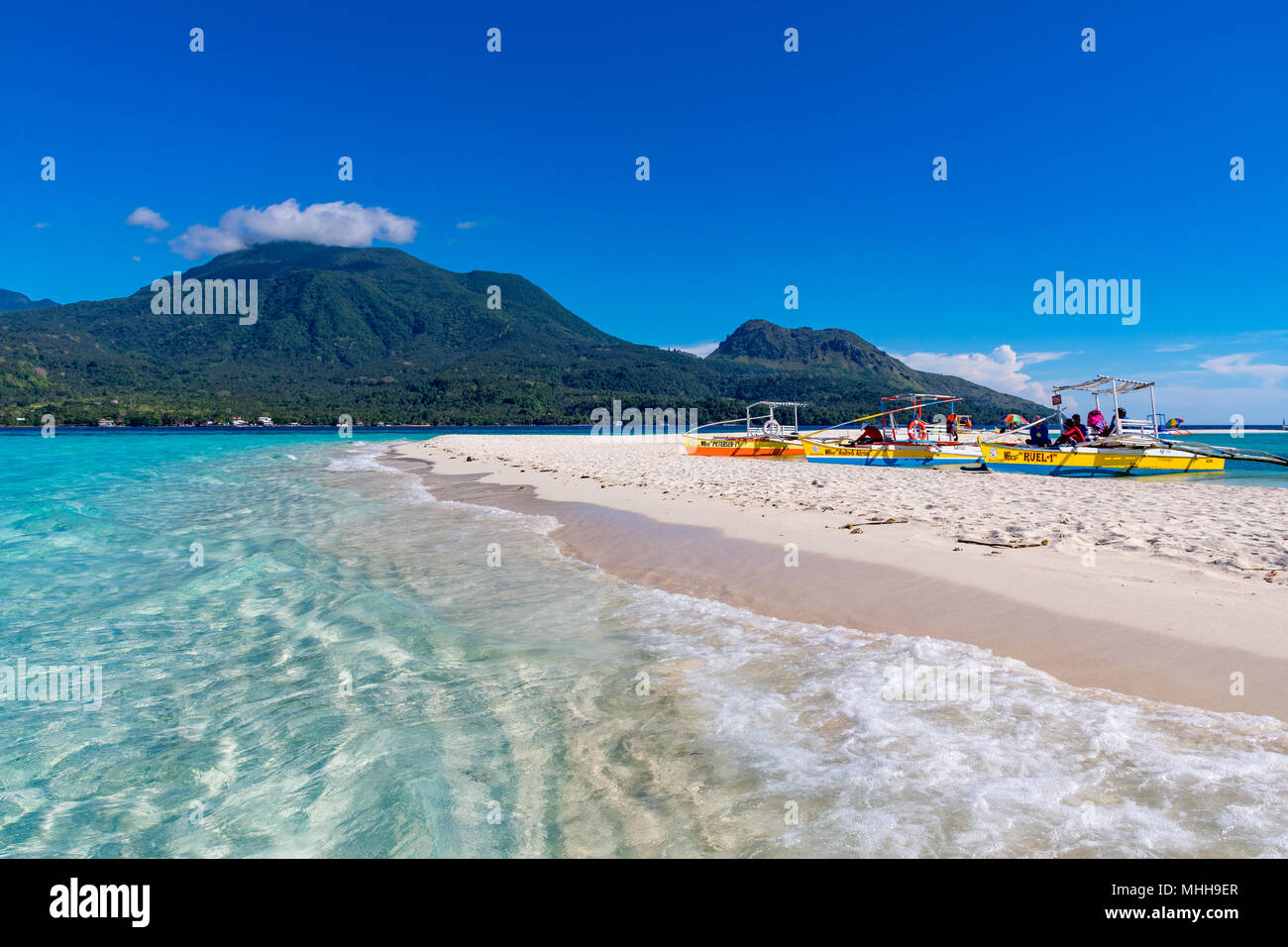 White Island Camiguin Philippines April 23, 2018 The beautiful setting ...