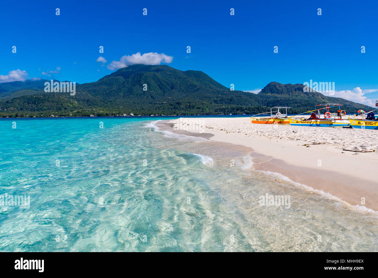 White Island Camiguin Philippines April 23, 2018 The beautiful setting ...