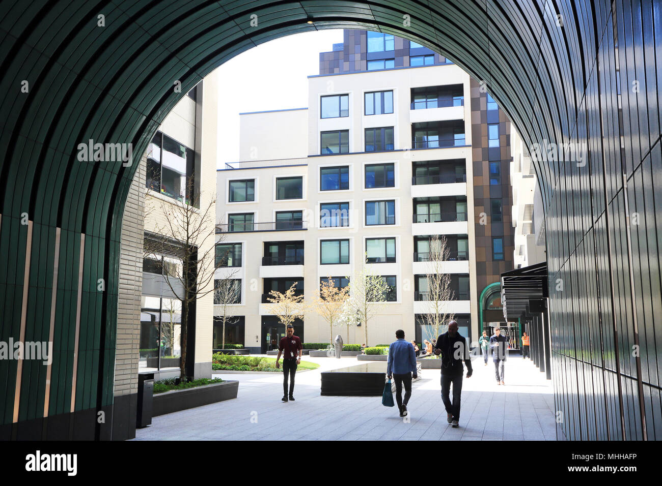 Rathbone square entrance hi-res stock photography and images - Alamy