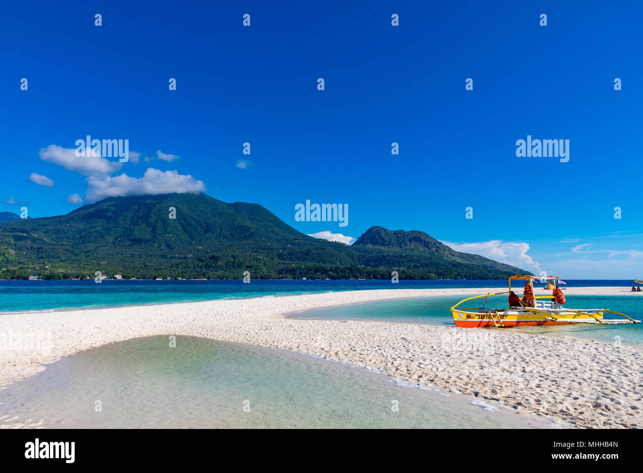 White Island Camiguin Philippines April 23, 2018 The beautiful setting ...