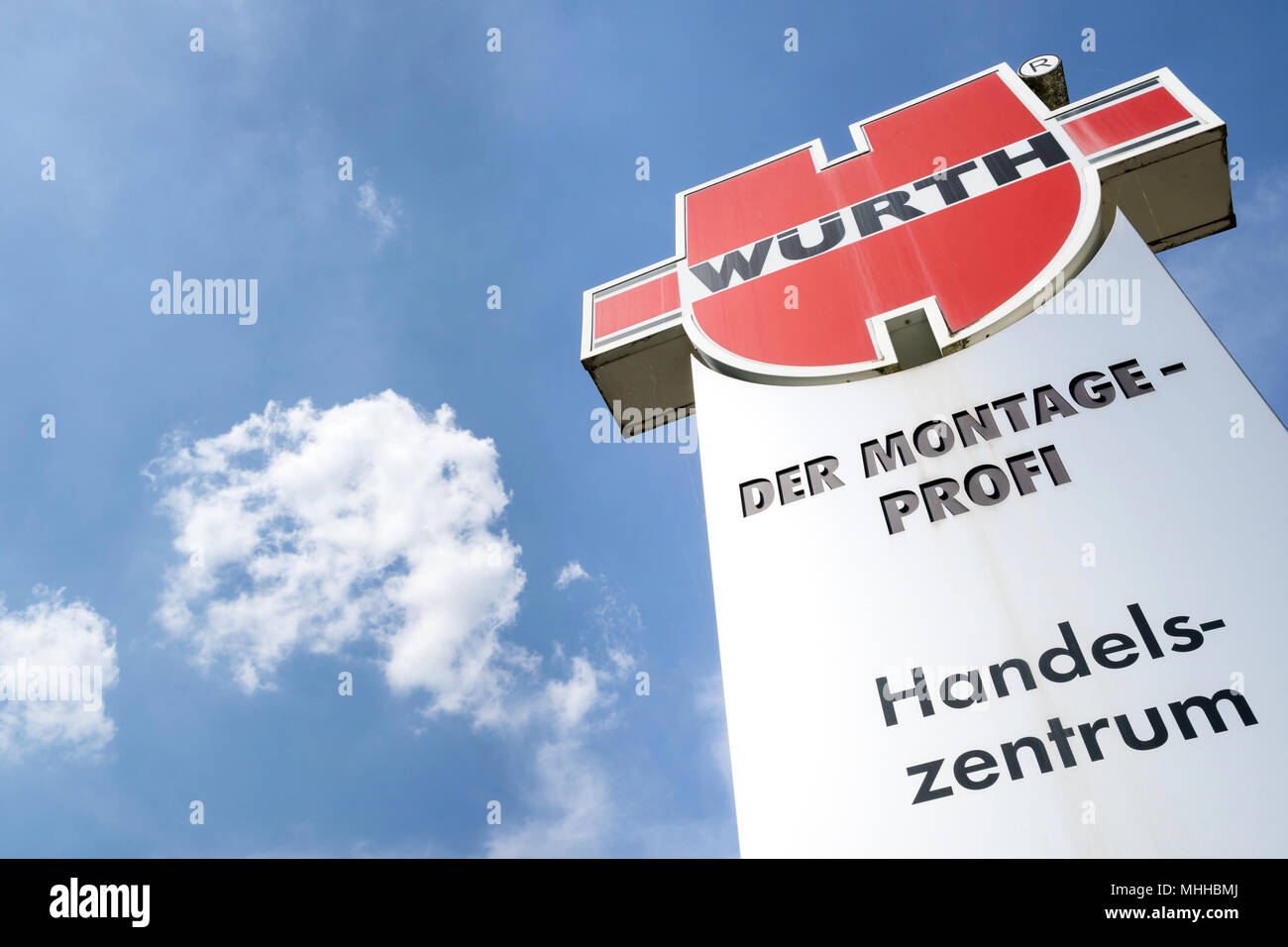 Wurth sign hi-res stock photography and images - Alamy