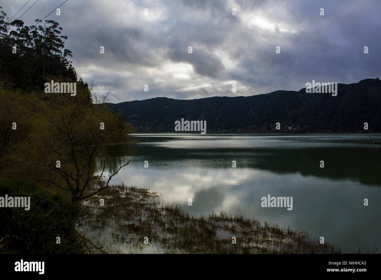 Stunning Lagoon landscape Stock Photo - Alamy