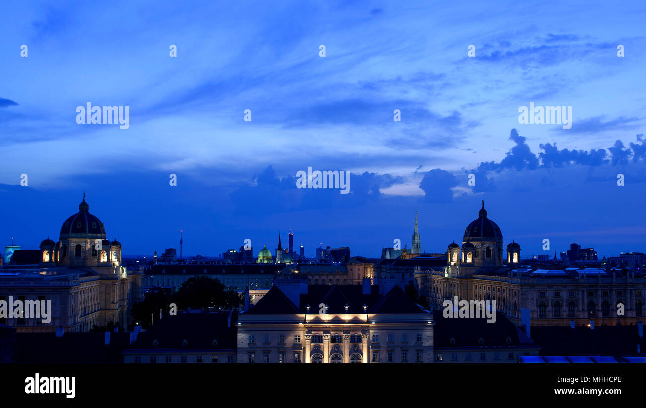 Wien skyline hi-res stock photography and images - Alamy