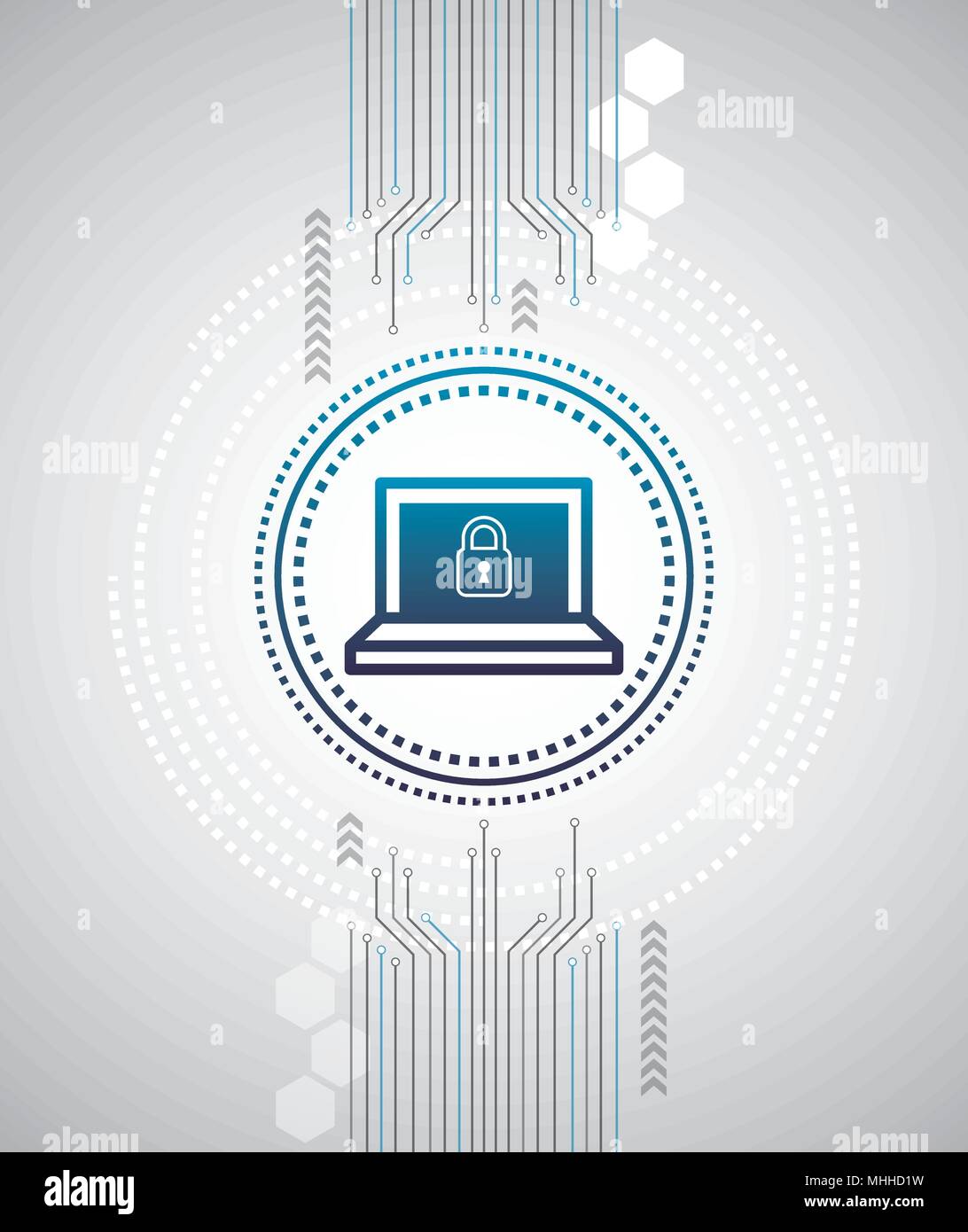 cyber security digital Stock Vector Image & Art - Alamy