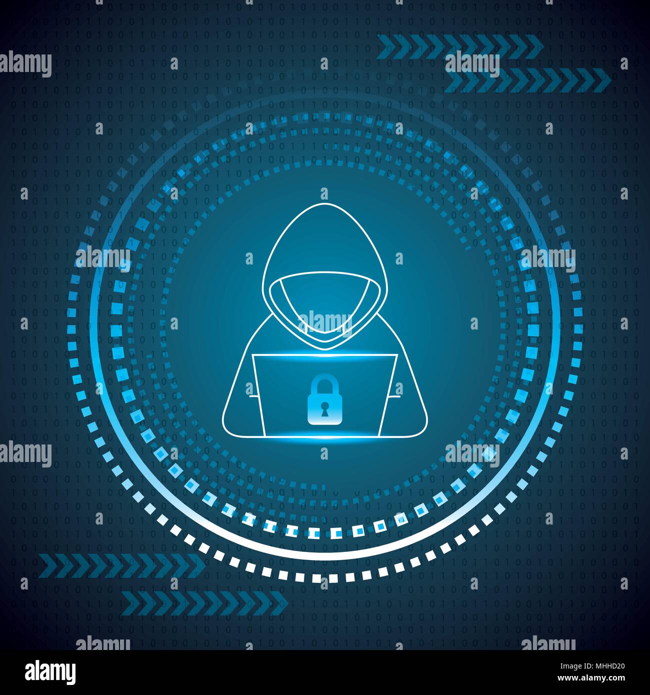 cyber security digital Stock Vector Image & Art - Alamy