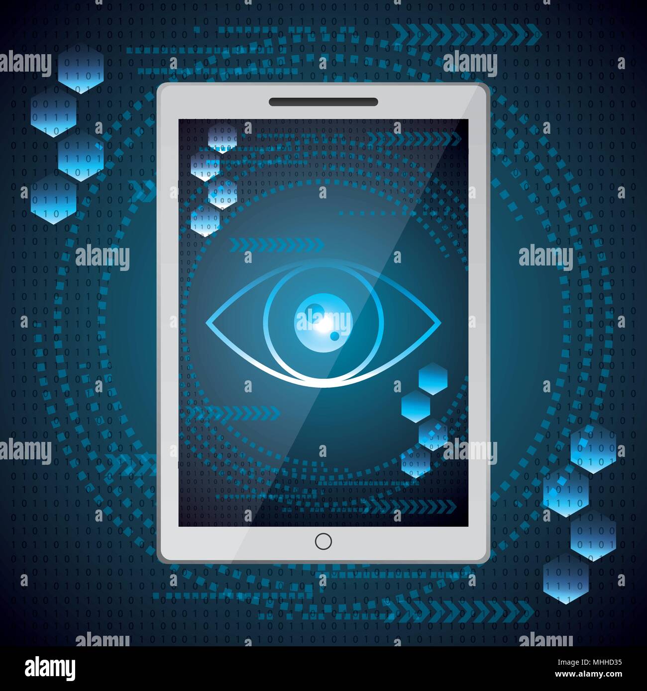 cyber security digital Stock Vector Image & Art - Alamy