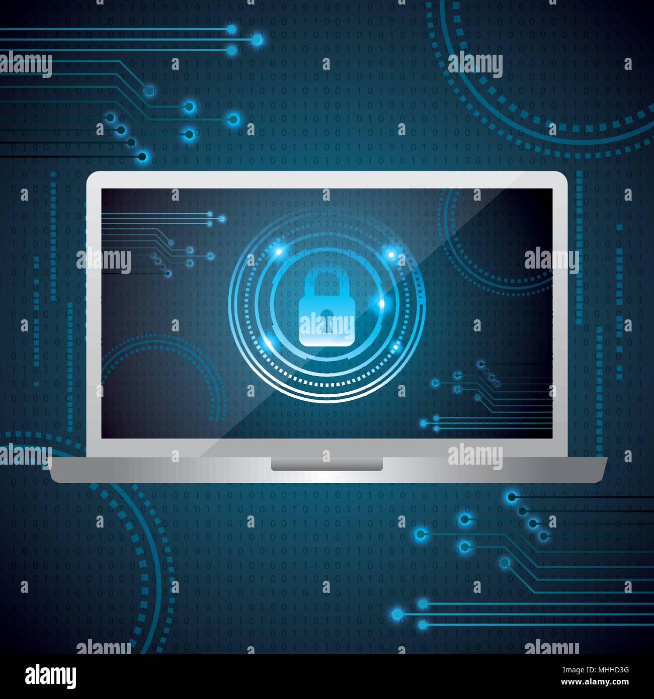 cyber security digital Stock Vector Image & Art - Alamy