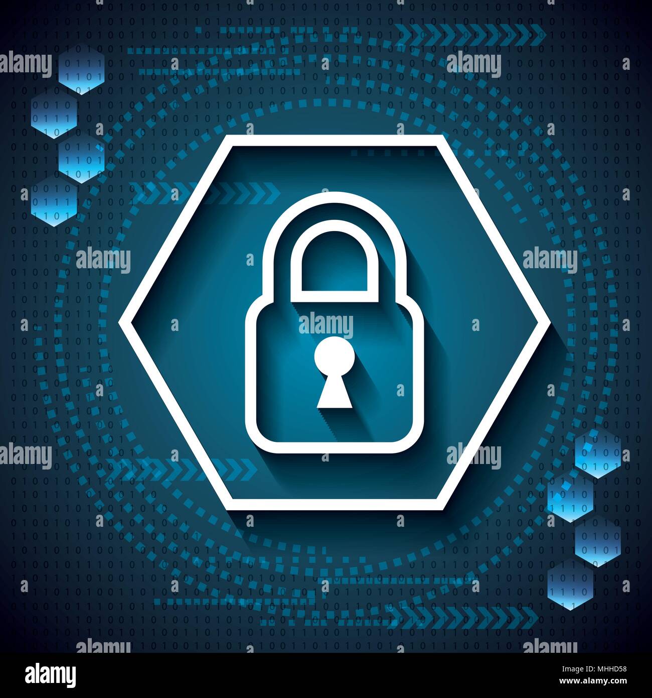 cyber security digital Stock Vector Image & Art - Alamy