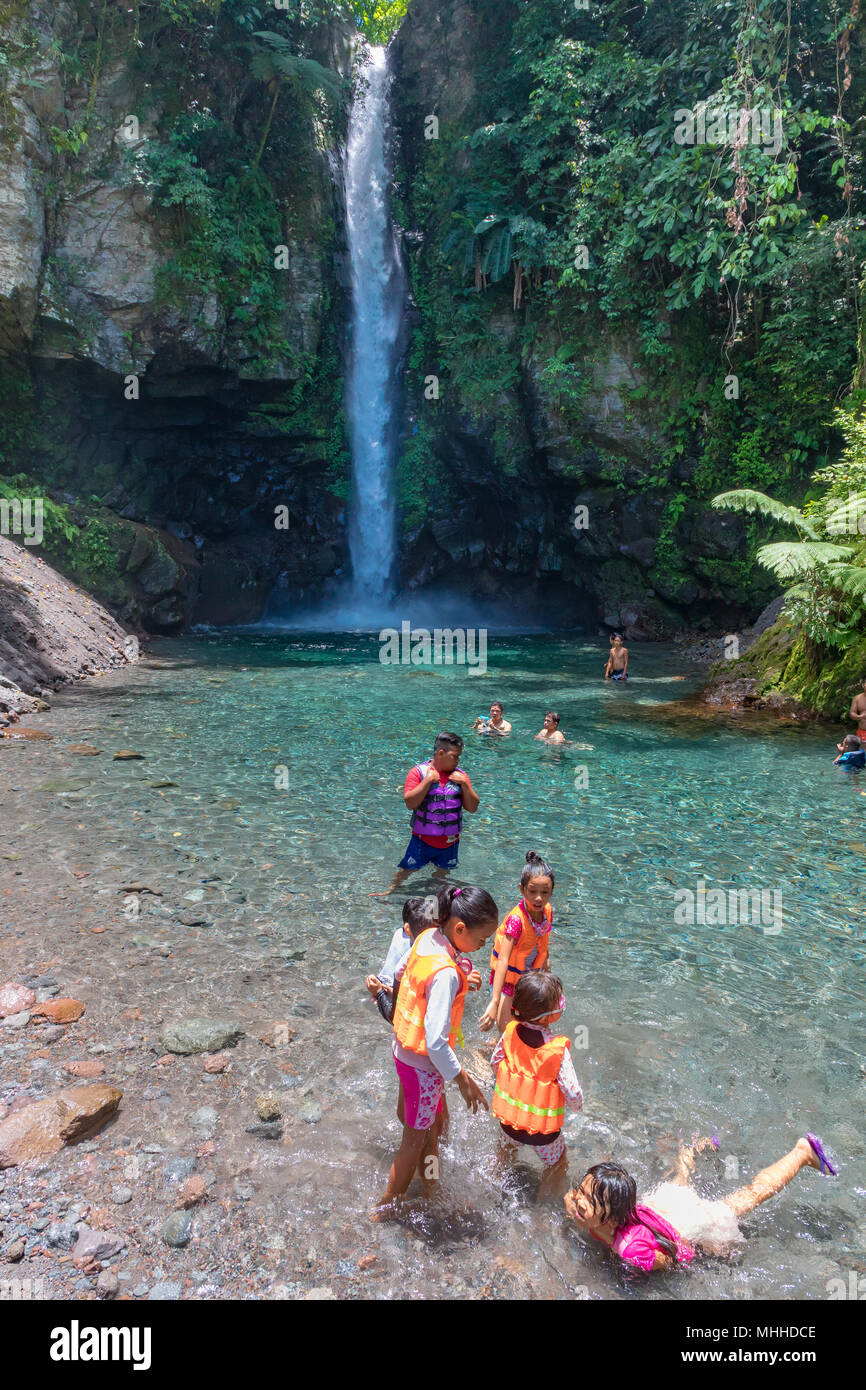 Philippines waterfall hi-res stock photography and images - Alamy