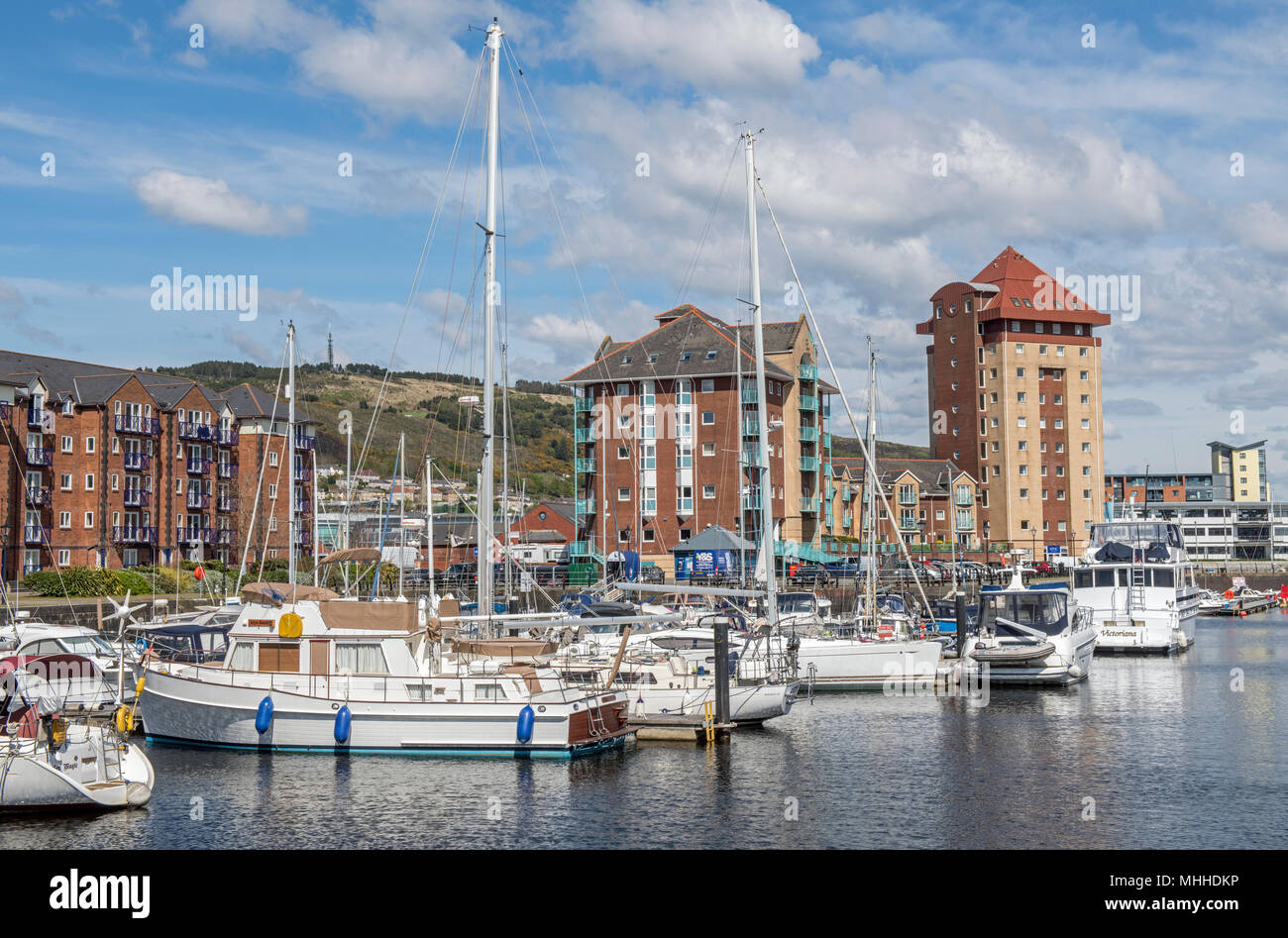Old swansea docks hi-res stock photography and images - Alamy