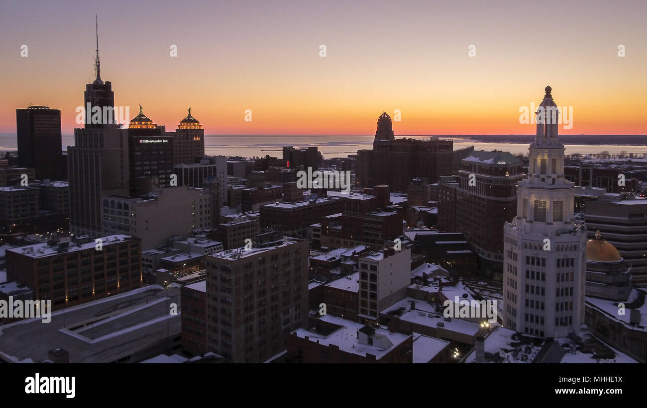 Buffalo, NY cityscape Stock Photo - Alamy