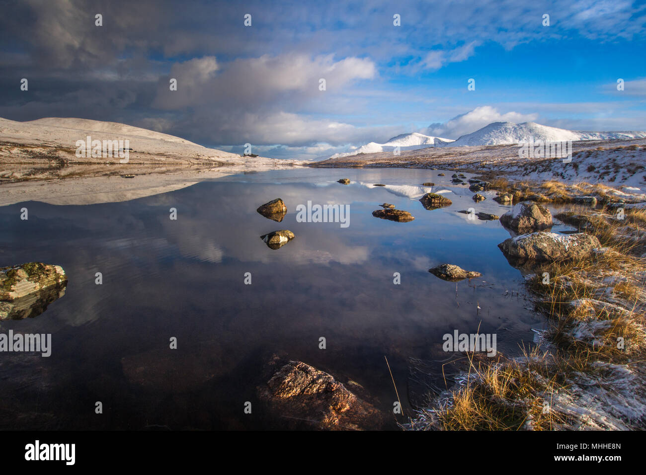 Winter in the Scottish Highlands Stock Photo - Alamy