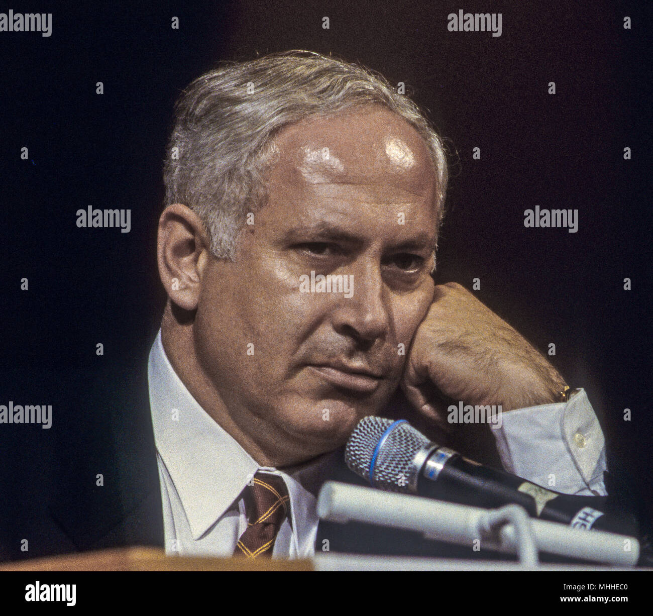 Bibi netanyahu hi-res stock photography and images - Alamy