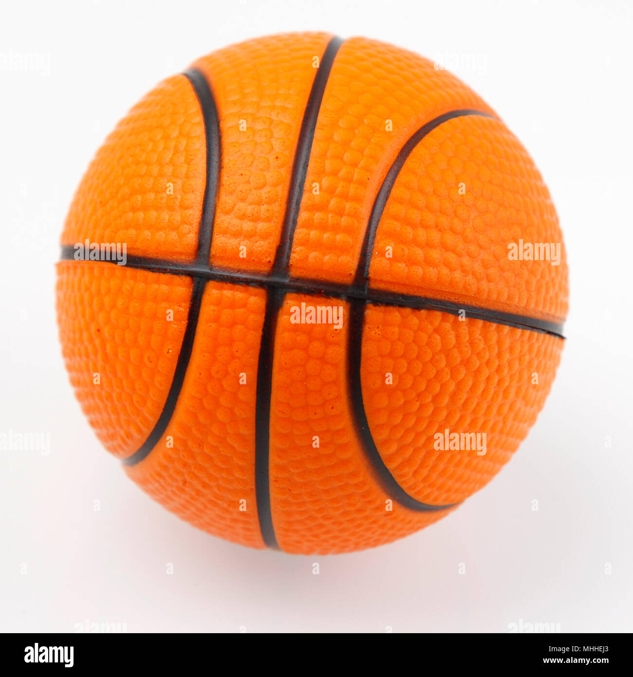 One basketball on plain background Stock Photo - Alamy