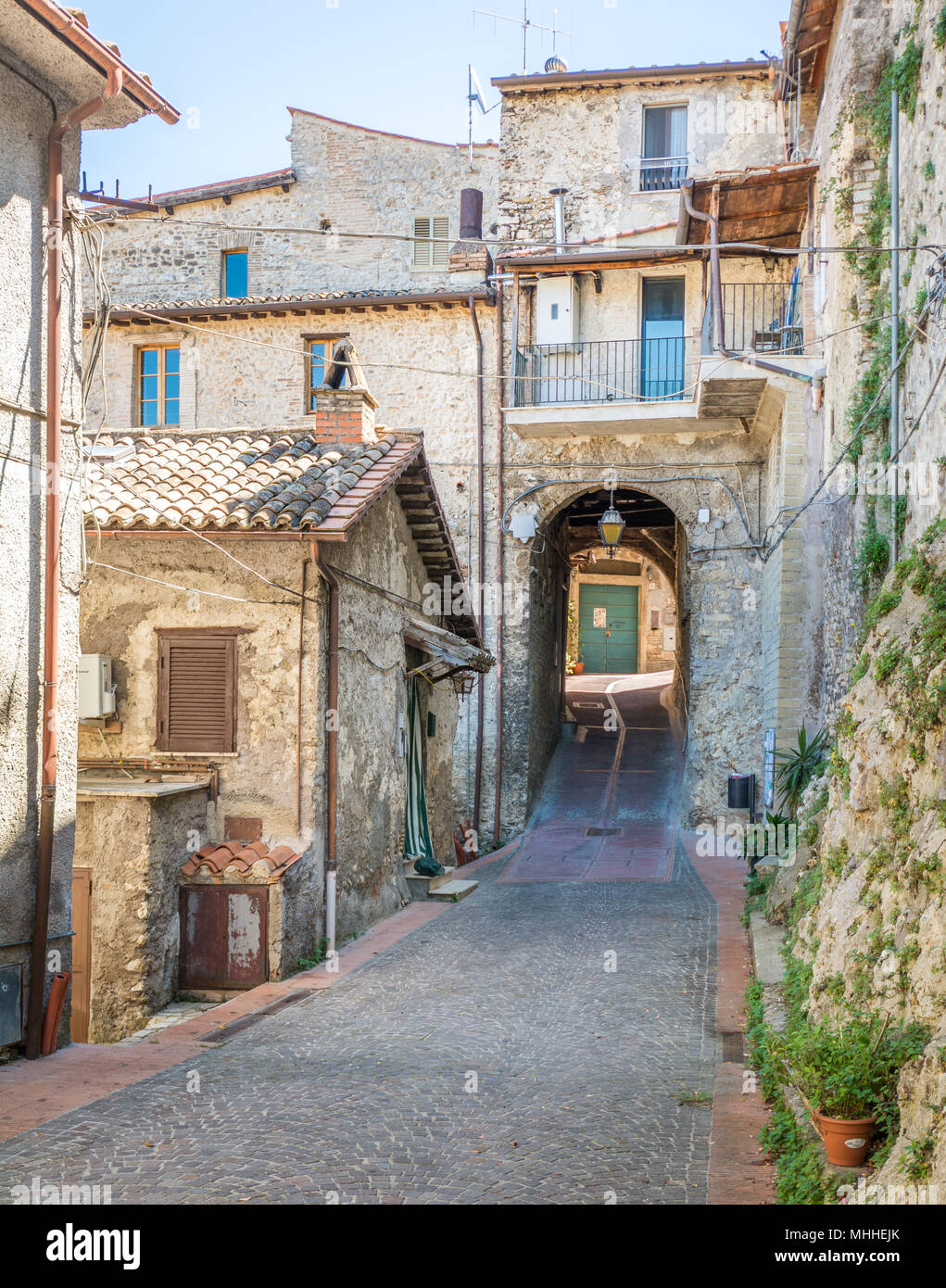 Toffia, rural village in Rieti Province, Latium, Italy Stock Photo - Alamy