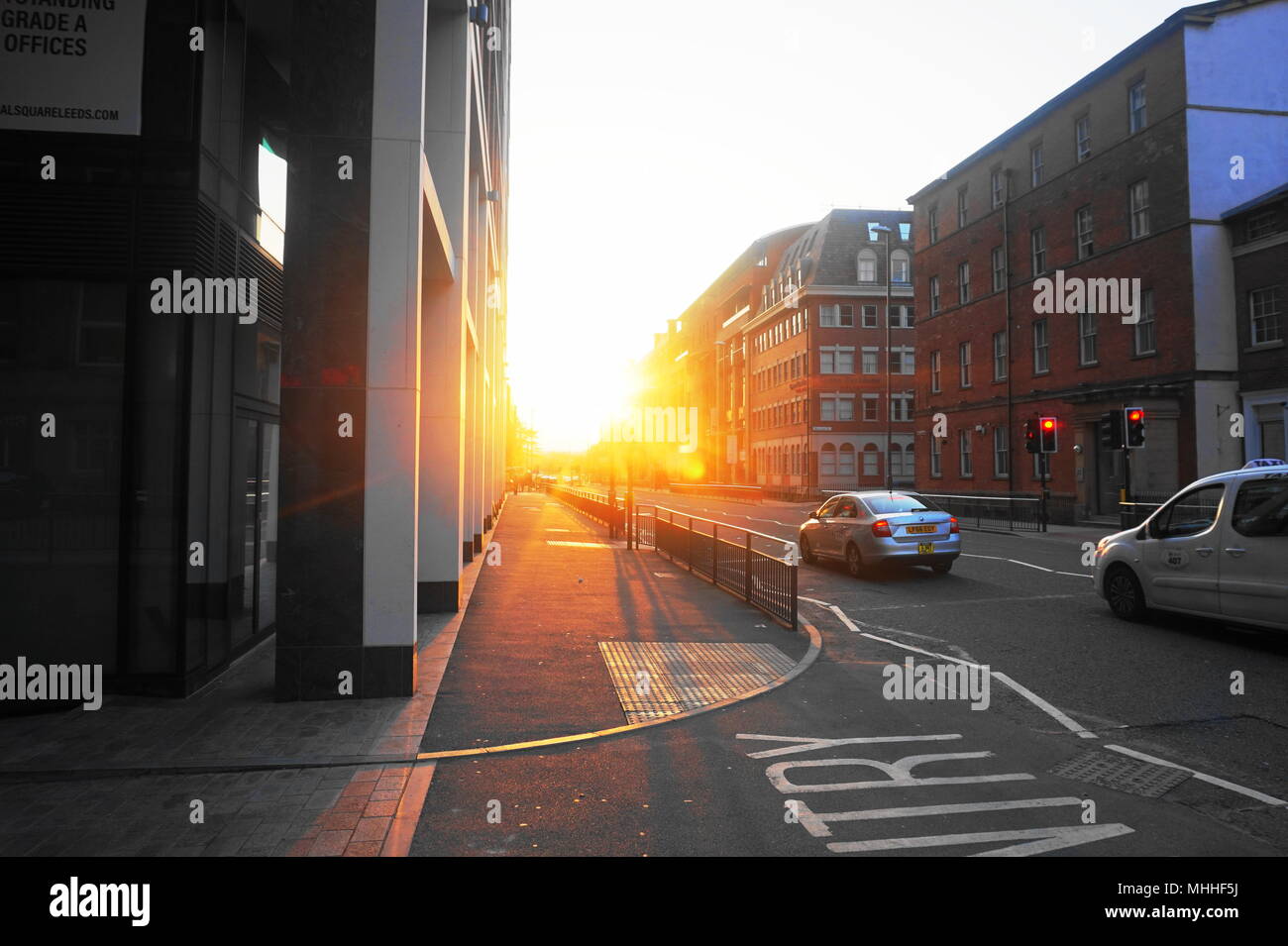 Leeds city centre skyline hi-res stock photography and images - Alamy