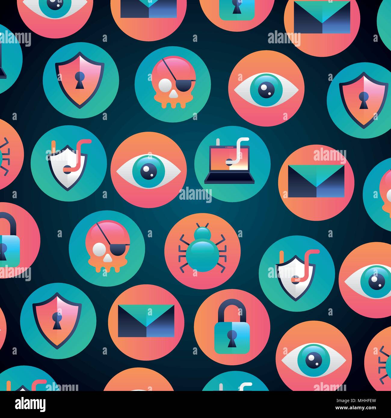 Security stickers Stock Vector Images - Alamy