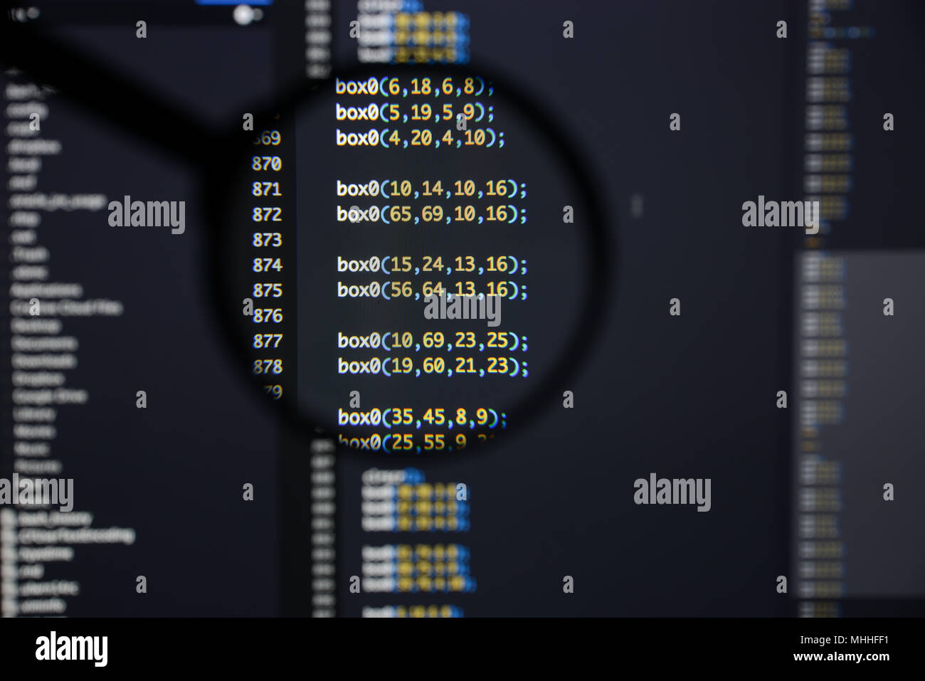 Real C C Code Developing Screen Programing Workflow Abstract Algorithm Concept Lines Of C