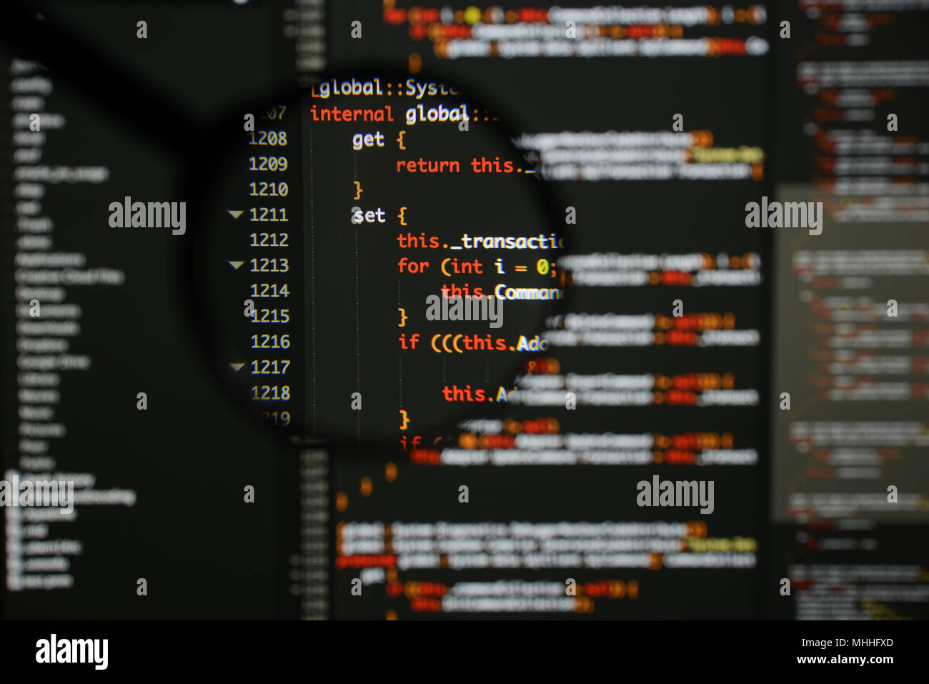Real C Code Developing Screen Programing Workflow Abstract Algorithm Concept Lines Of C Code